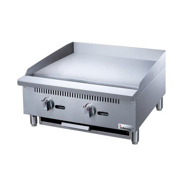 Inferno IMG-24 - 24" Manual Gas Griddle - 60,000 BTU – Mega Food Equipment