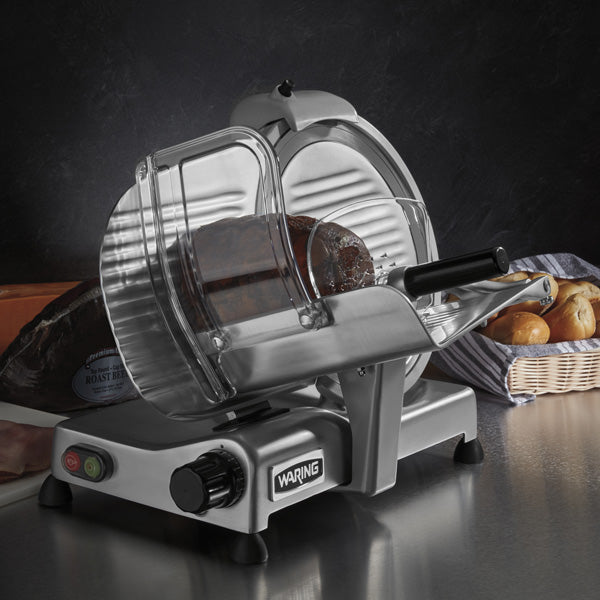 Waring Commercial WCS300SV - 12" Manual Meat Slicer - 1 HP – Mega Food ...