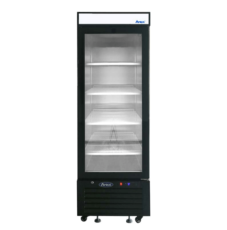 Atosa MCF8726GR - 24.2" Single Swinging Glass Door Display Cooler - 8 ...
