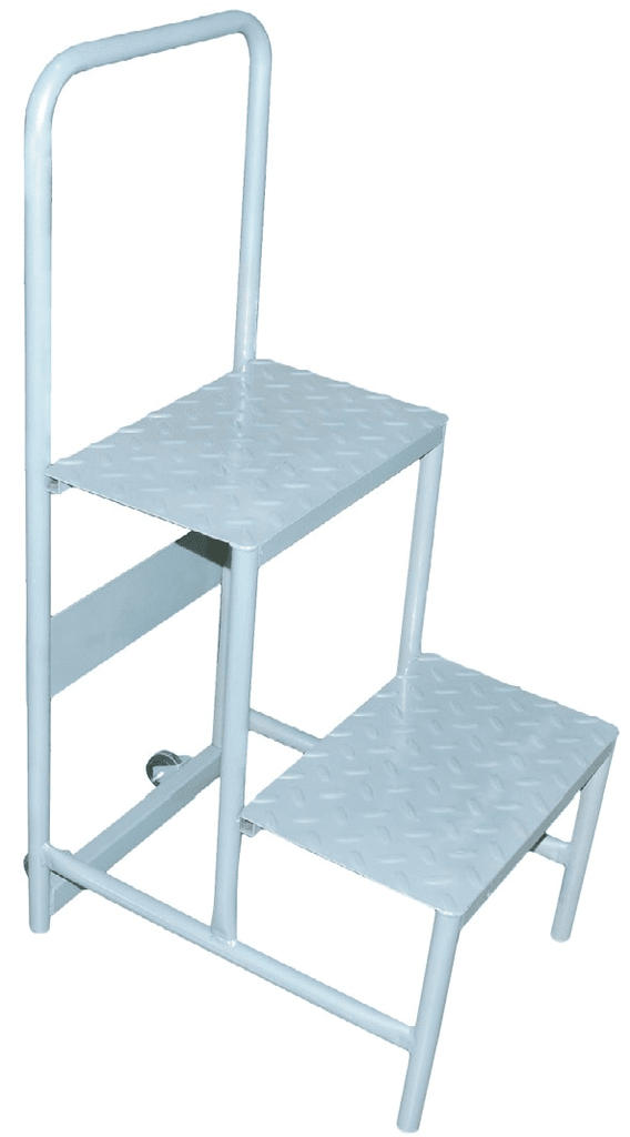 Omcan 31368 - Commercial 2-Step Ladder with Handle Bar – Mega Food ...