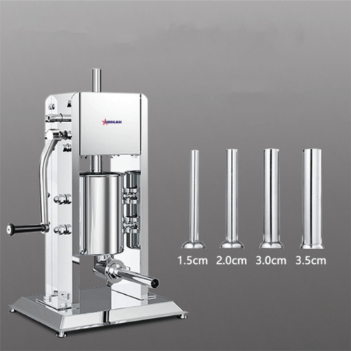 Omcan 47500 - 33 lb. Vertical Sausage Stuffer - Manual, Economy – Mega ...