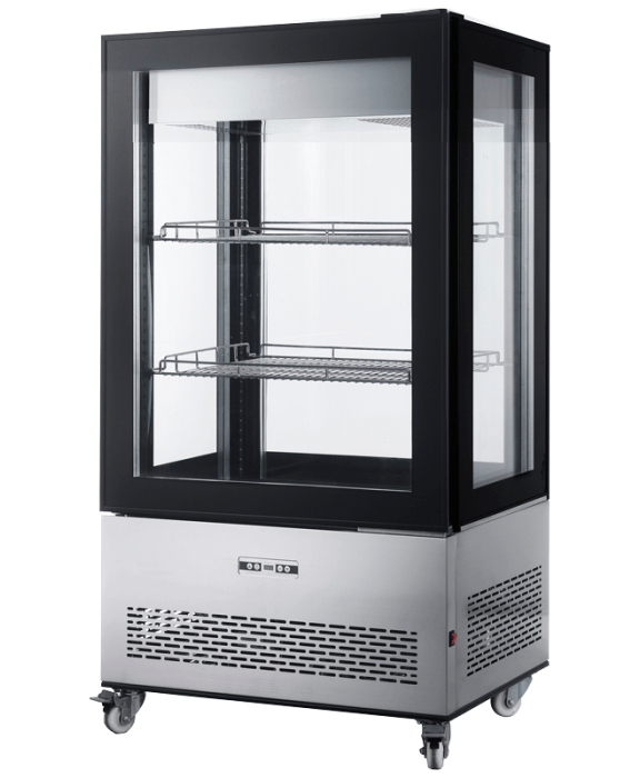 Omcan RS-CN-0350 - 33" Floor Self Service Refrigerated Display Case ...