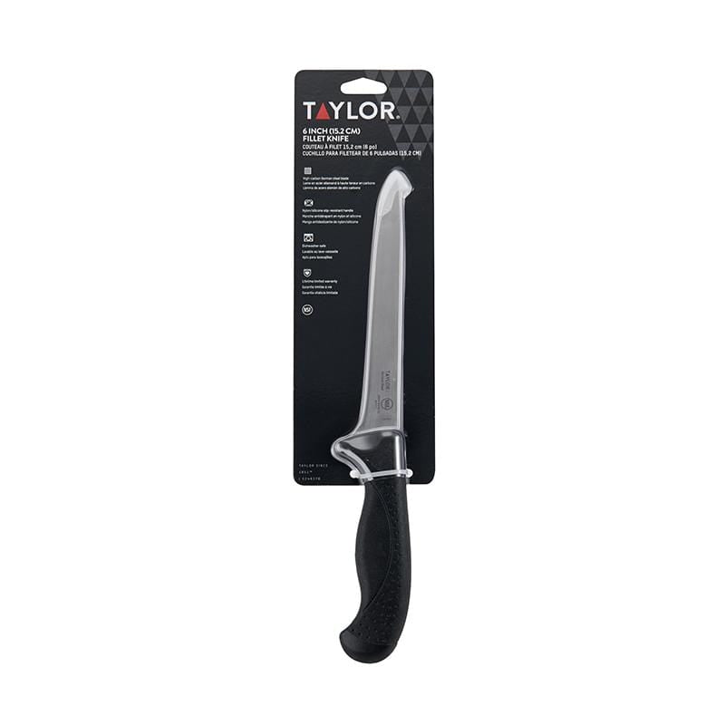 Taylor Precision 5248378 - 6" Professional Fillet Knife - German Steel ...